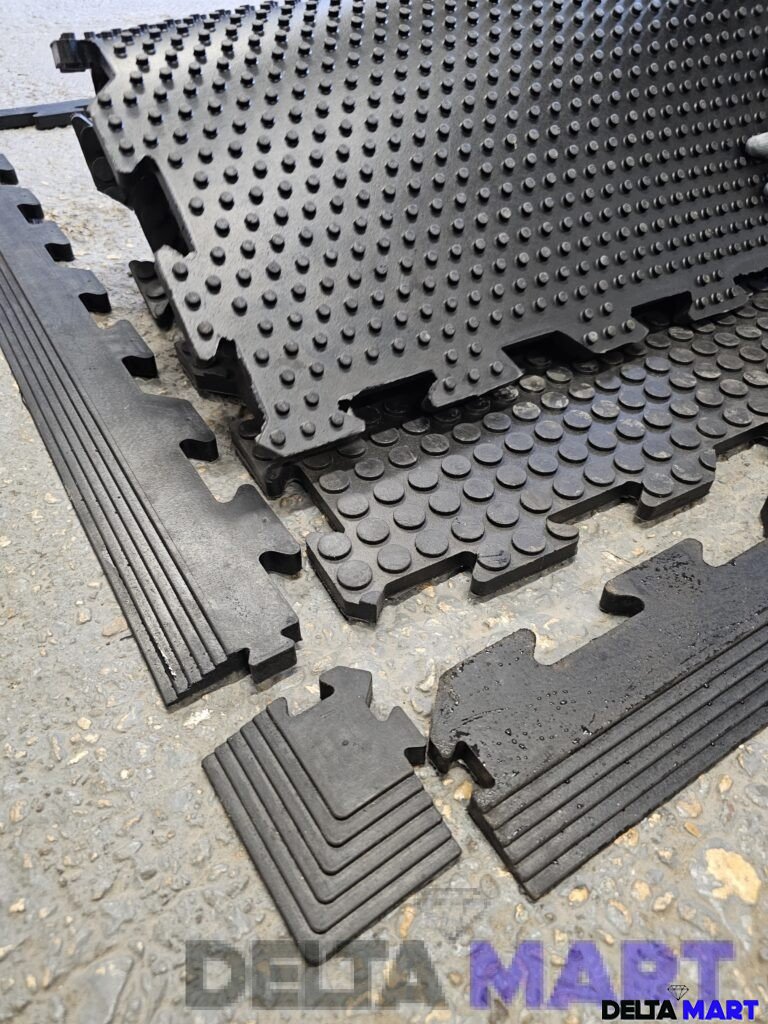 Coin Grip Flooring Rubber Mat | Coin Shape Mats Online | UK Rubber Mat